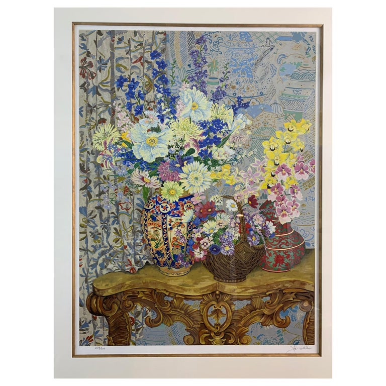 Magnificent Limited Edition Serigraph Still Life by John Powell For ...
