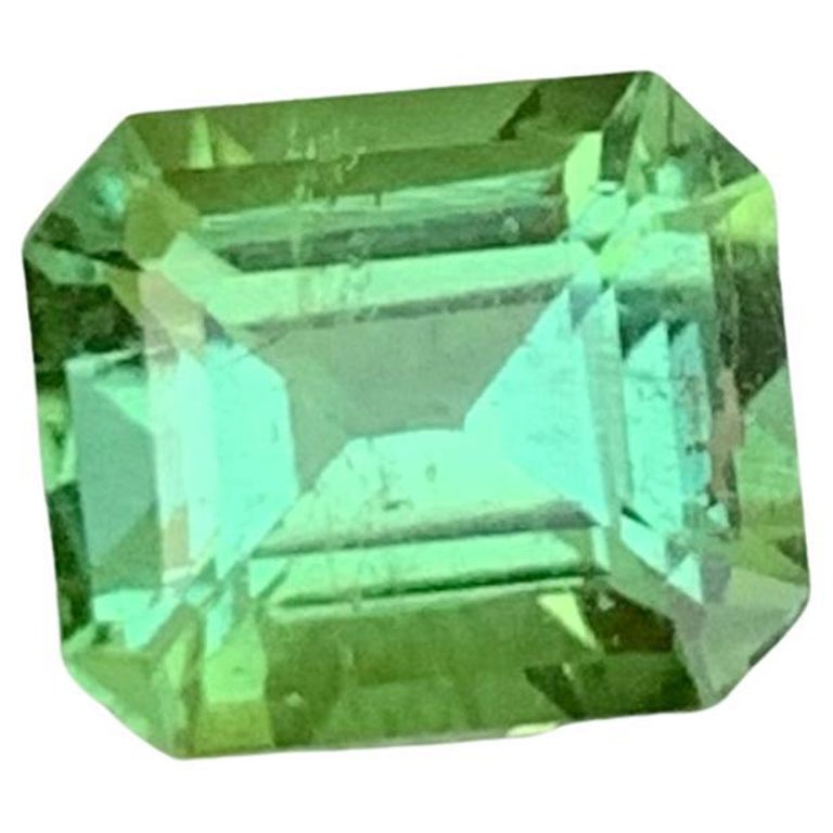 Magnificent Mint Green Tourmaline Gem 1.60 Carats Tourmaline Stone for ...