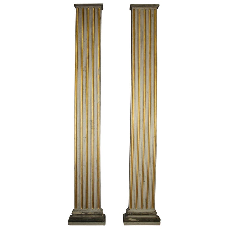 Magnificent Pair of 19th Century French Columns For Sale at 1stDibs
