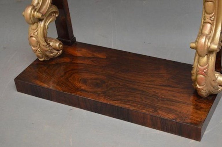 Magnificent Regency Console Table or Hall Table For Sale at 1stDibs