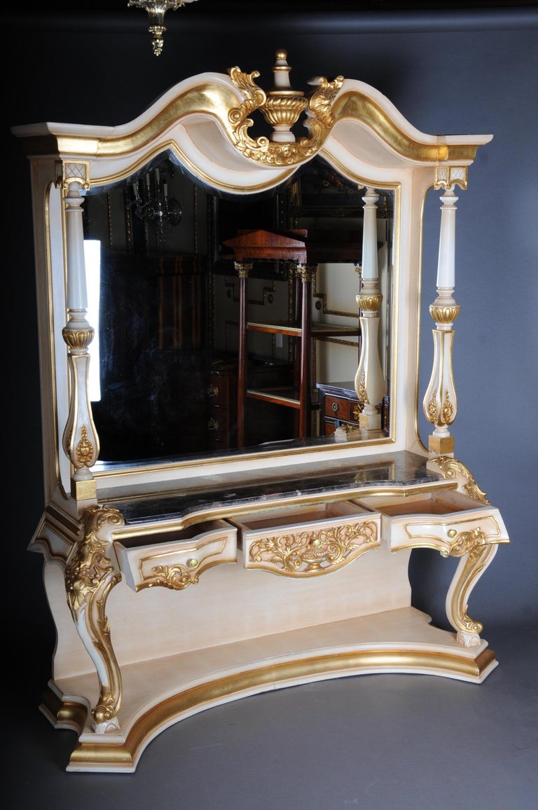 Magnificent Sideboard / Dresser / Dressing Table Baroque, 20th Century ...