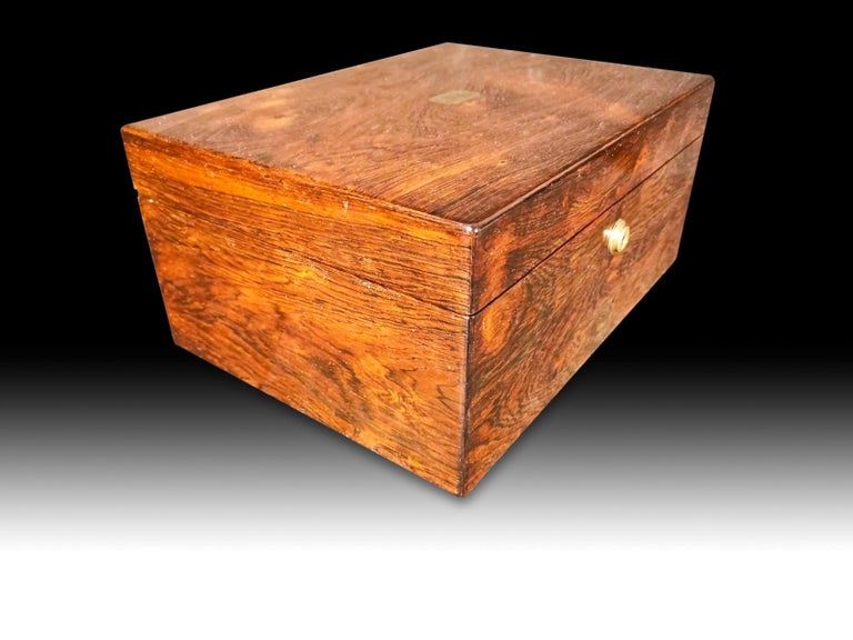 Magnificent Victorian 19th Century Toilet Box For Sale at 1stDibs