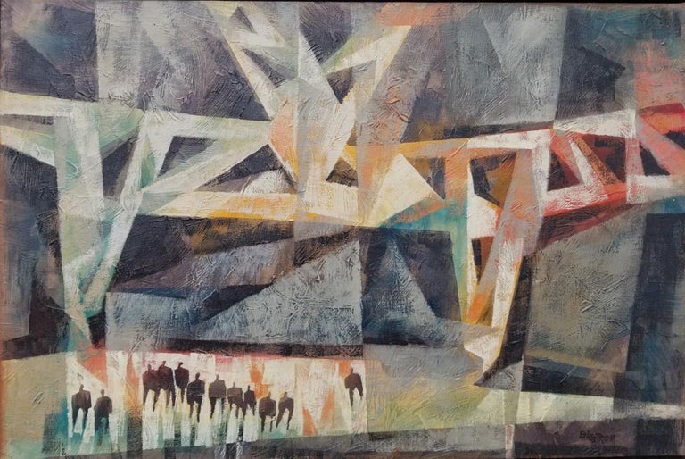 Magnus Engstrom - Futurist Cityscape at 1stDibs