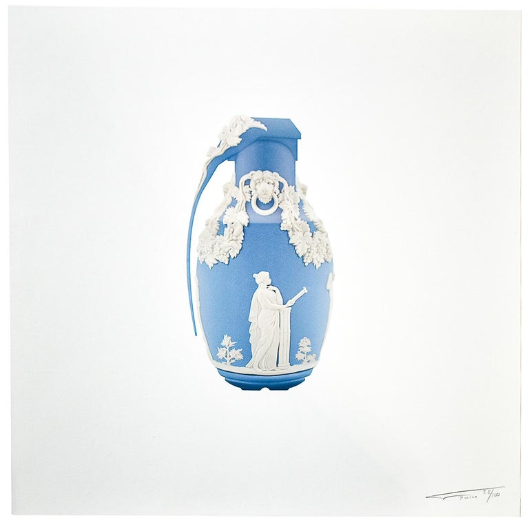 Magnus Gjoen - MAGNUS GJOEN Pompeii Blue Grenade For Sale at 1stDibs