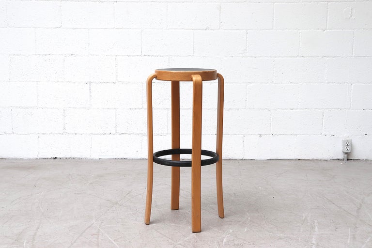 Magnus Olesen Danish Birch Bar Stools at 1stDibs | birch counter stools