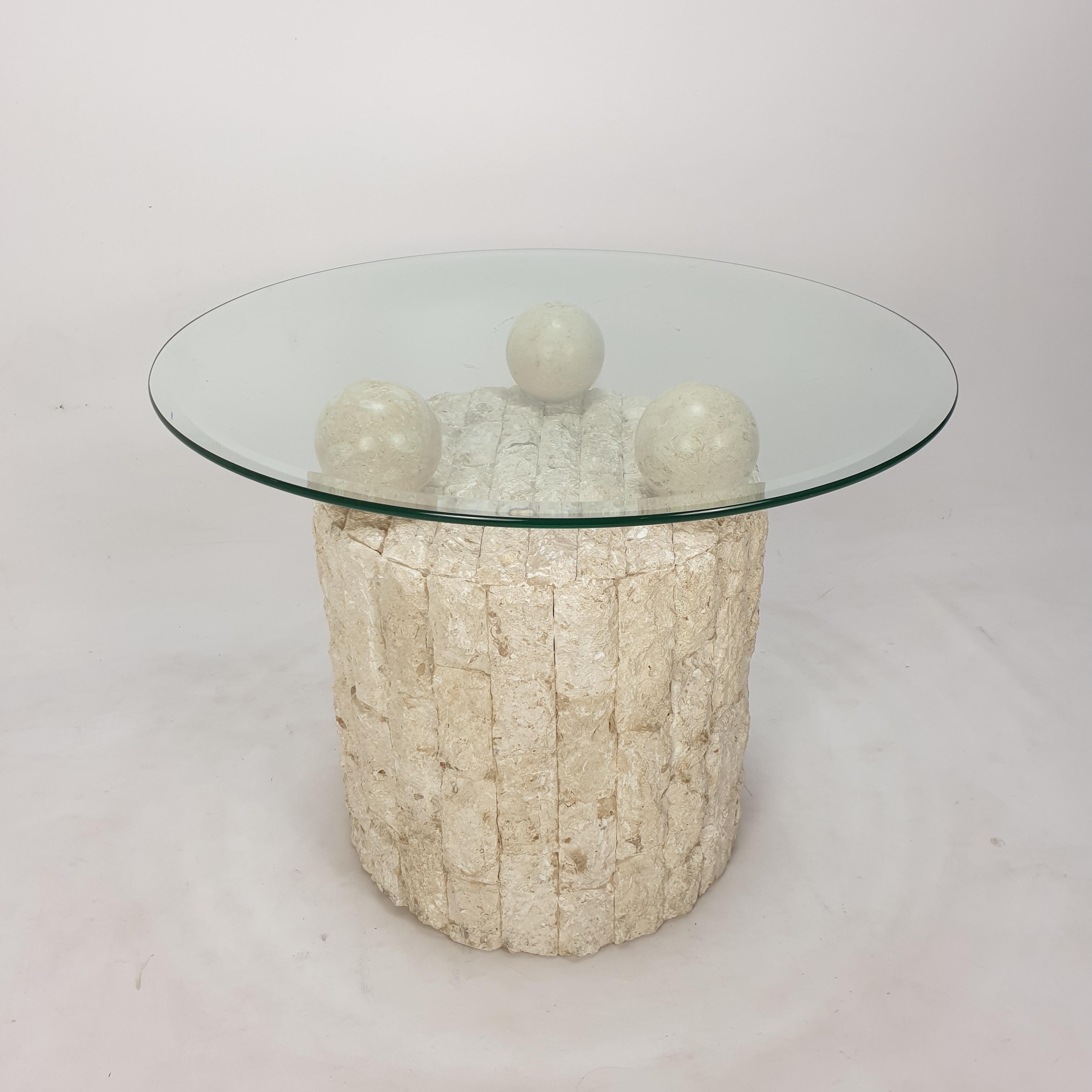 Magnussen Ponte Mactan Stone or Fossil Stone Coffee Table, 1980s For ...