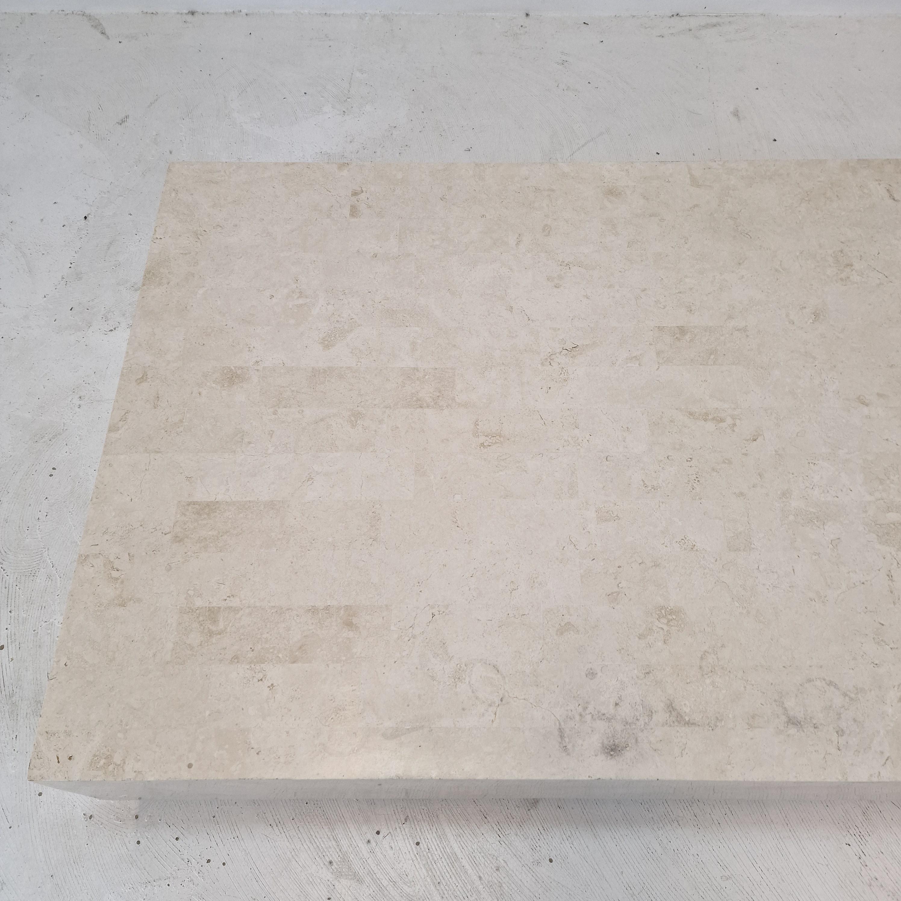 Magnussen Ponte Mactan Stone or Fossil Stone Coffee Table, 1980s For ...