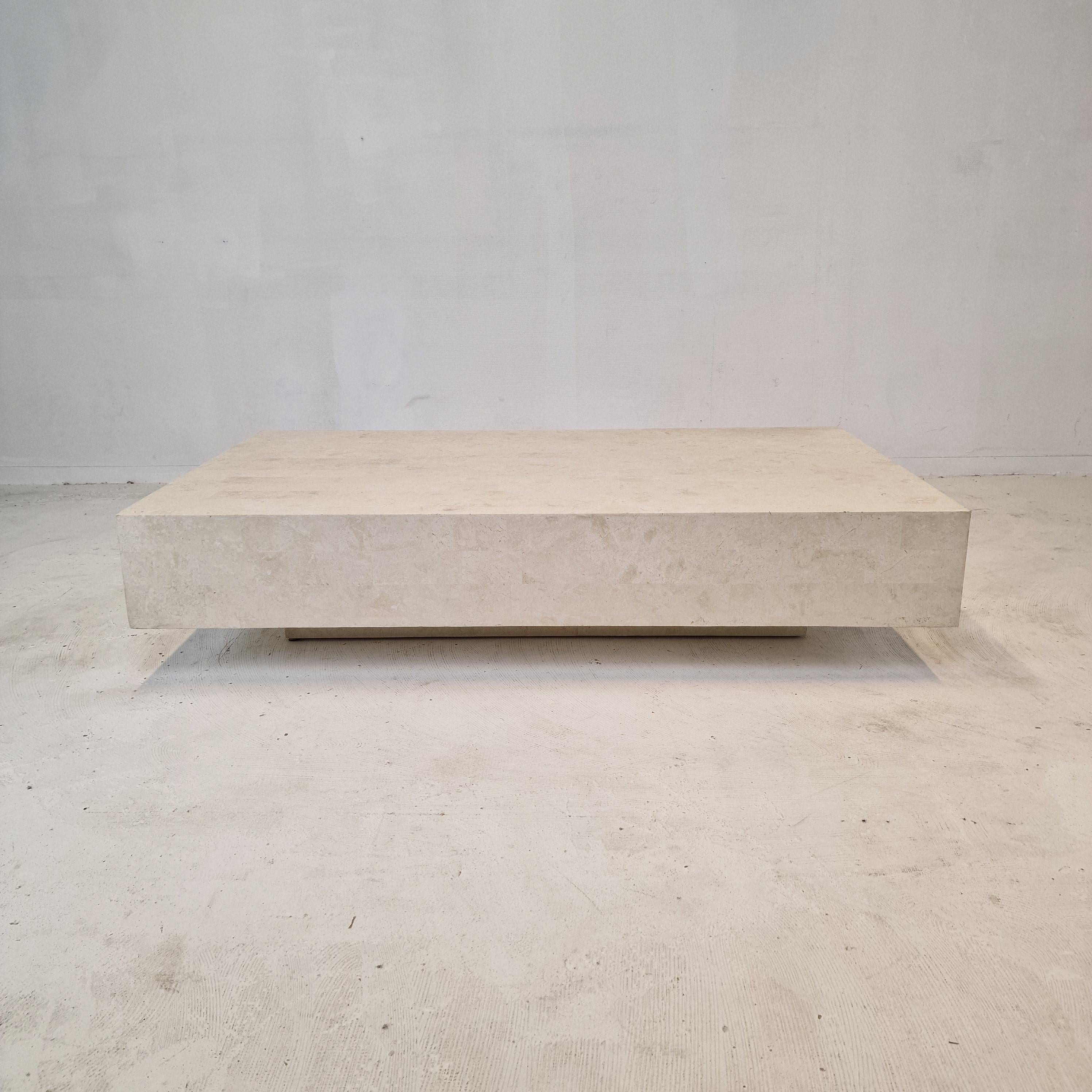 Magnussen Ponte Mactan Stone or Fossil Stone Coffee Table, 1980s For ...