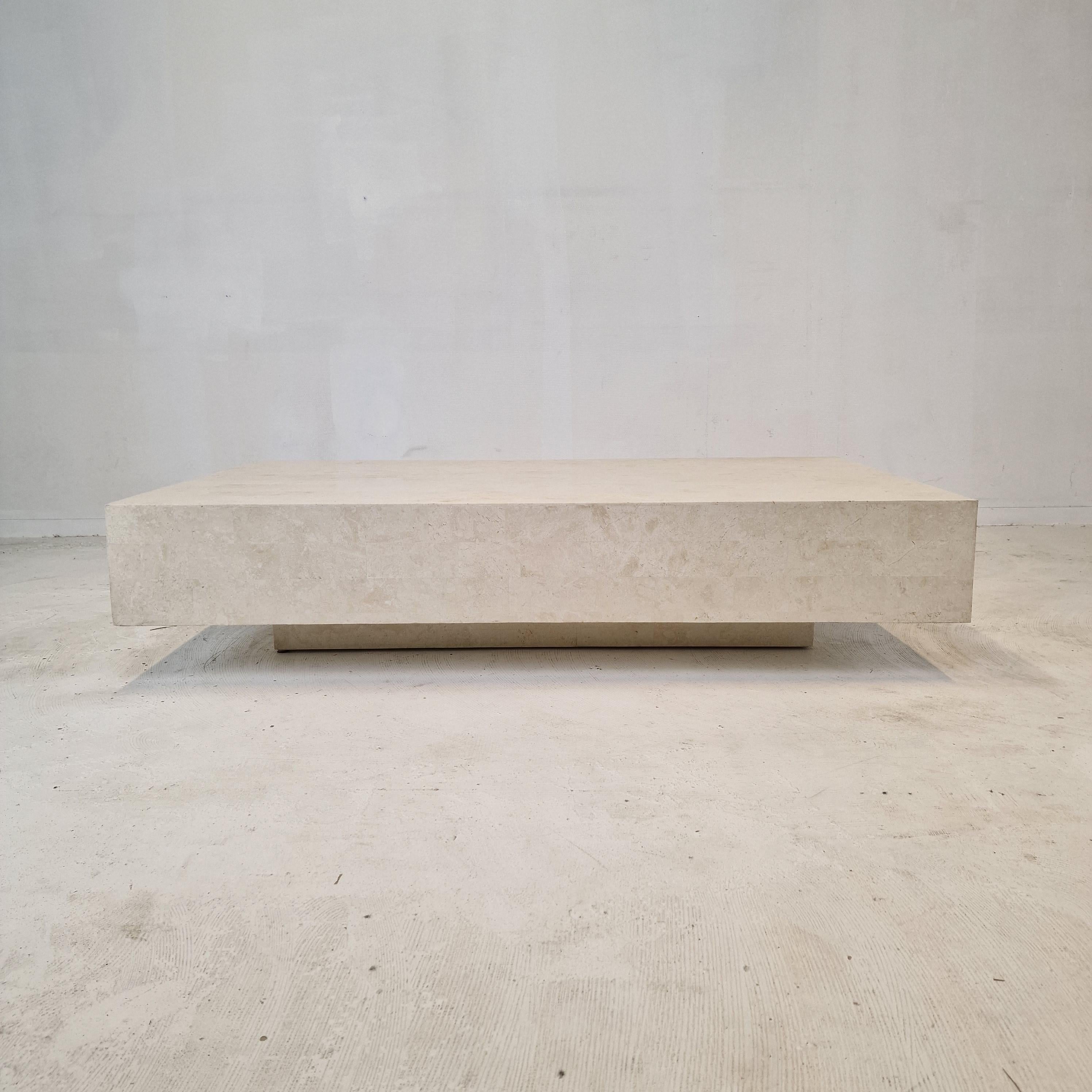 Magnussen Ponte Mactan Stone or Fossil Stone Coffee Table, 1980s For ...
