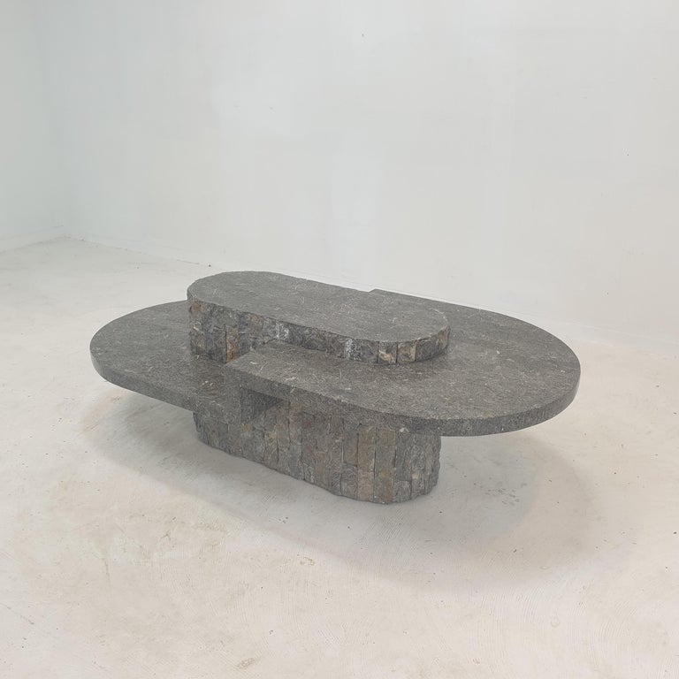 Magnussen Ponte Mactan Stone or Fossil Stone Coffee Table, 1980s For ...