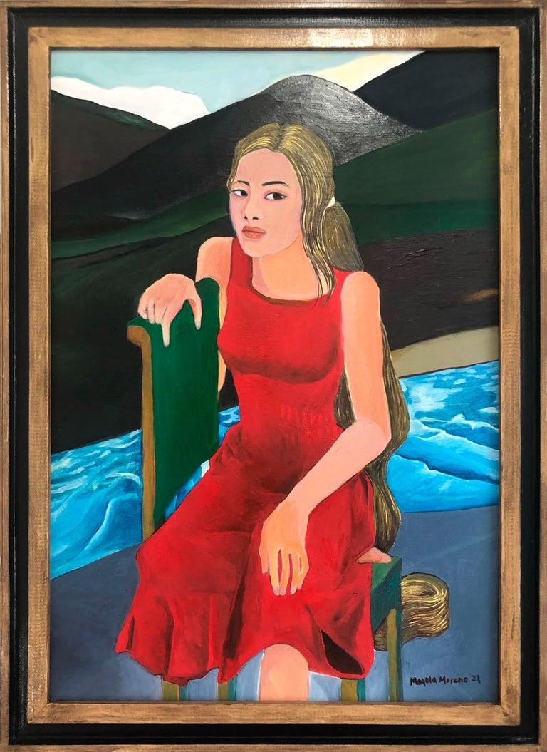 Magola Moreno - Rapunzel (Framed) For Sale at 1stDibs