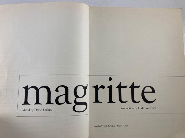 Magritte Larkin, David Published by Ballantine, 1973 at 1stDibs