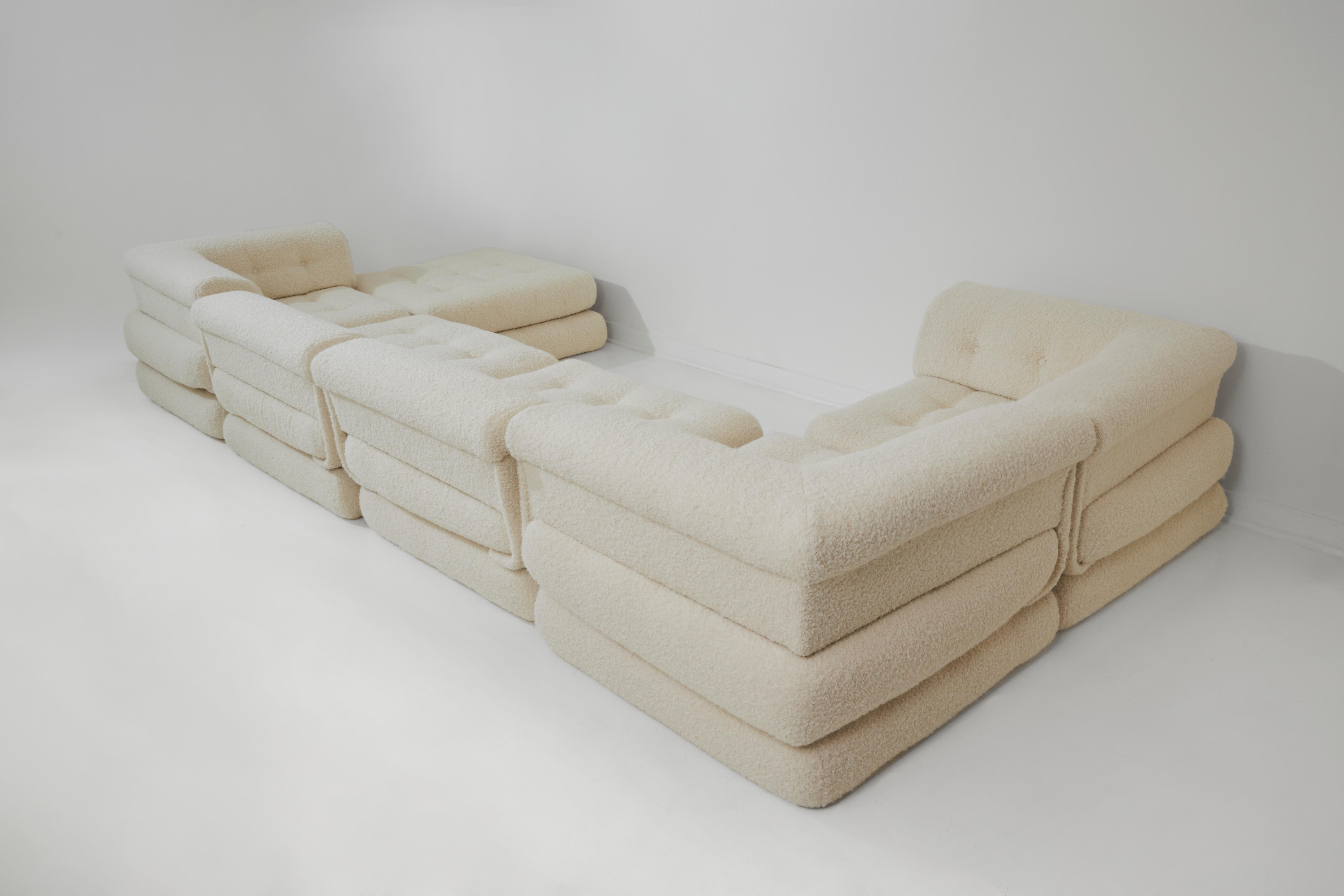 Mah Jong First Edition Modular Sofa by Hans Hopfer for Roche Bobois For ...