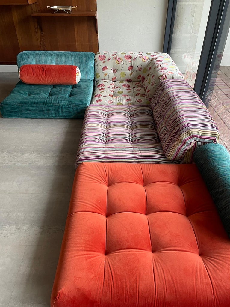 Mah Jong Sofa, by Hans Hopfer, Edited by Roche Bobois at 1stDibs