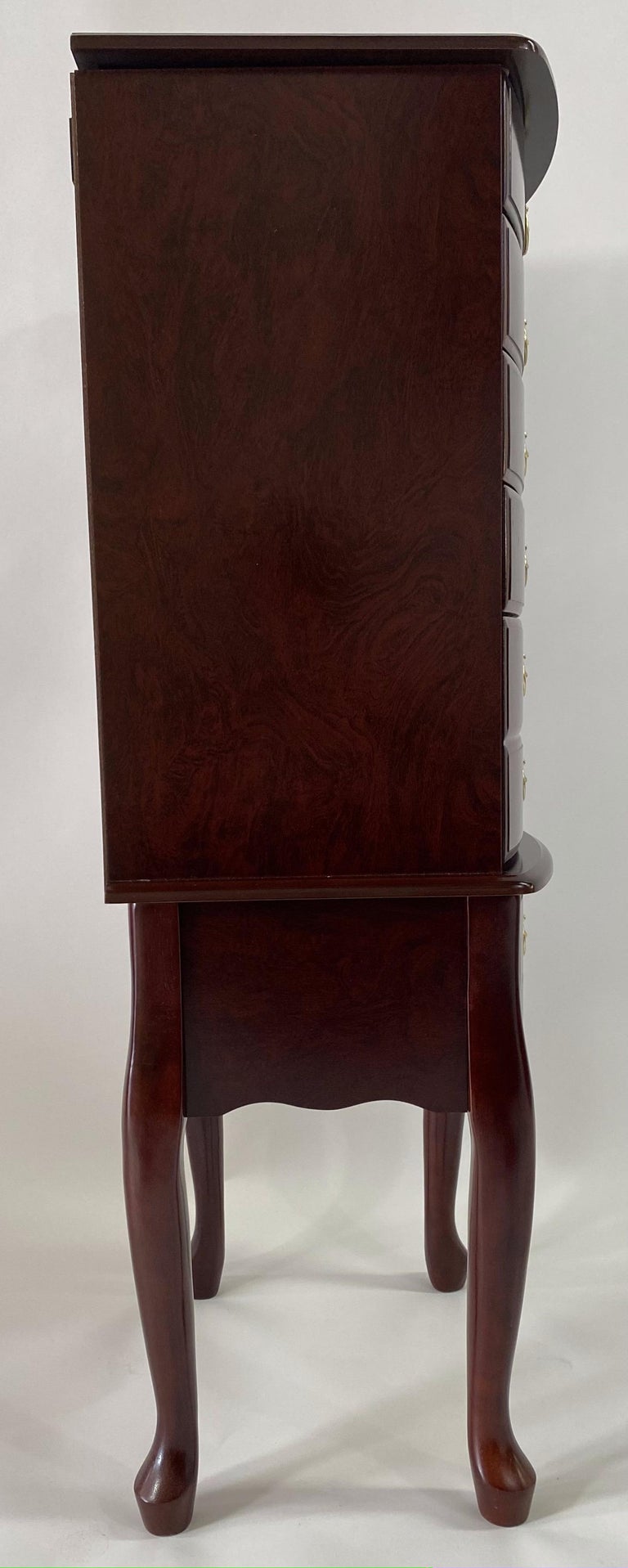 Mahagony Flatware Chest End Table by Thomas Pacconi For Sale at 1stDibs