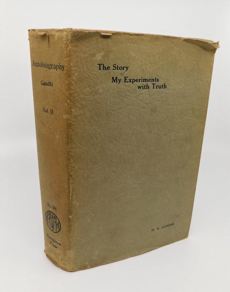 Mahatma Gandhi 1929 First Edition Autobiography Book at 1stDibs | first ...