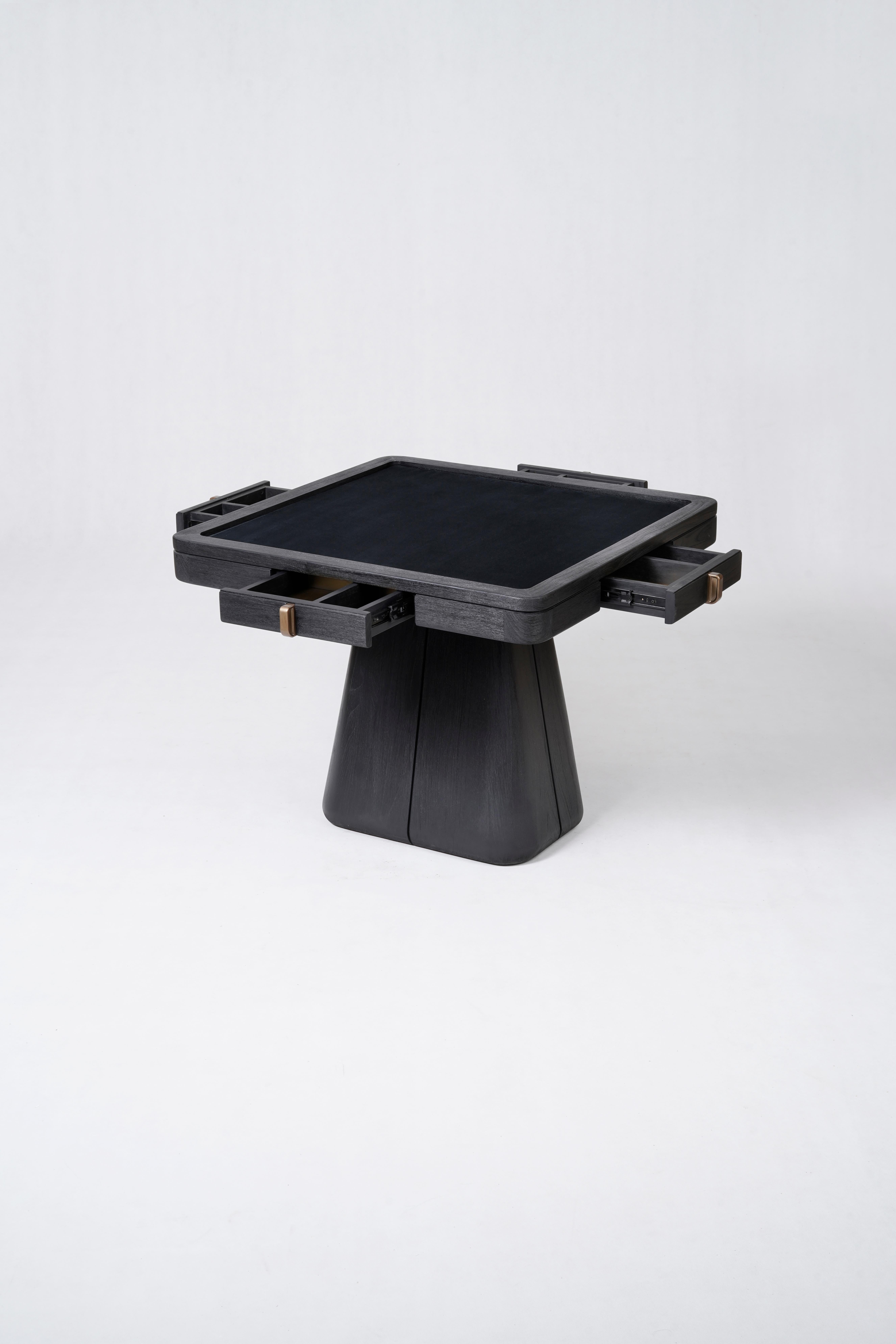 Mahjong Dining Table by Pendhapa For Sale at 1stDibs | mahjong black ...