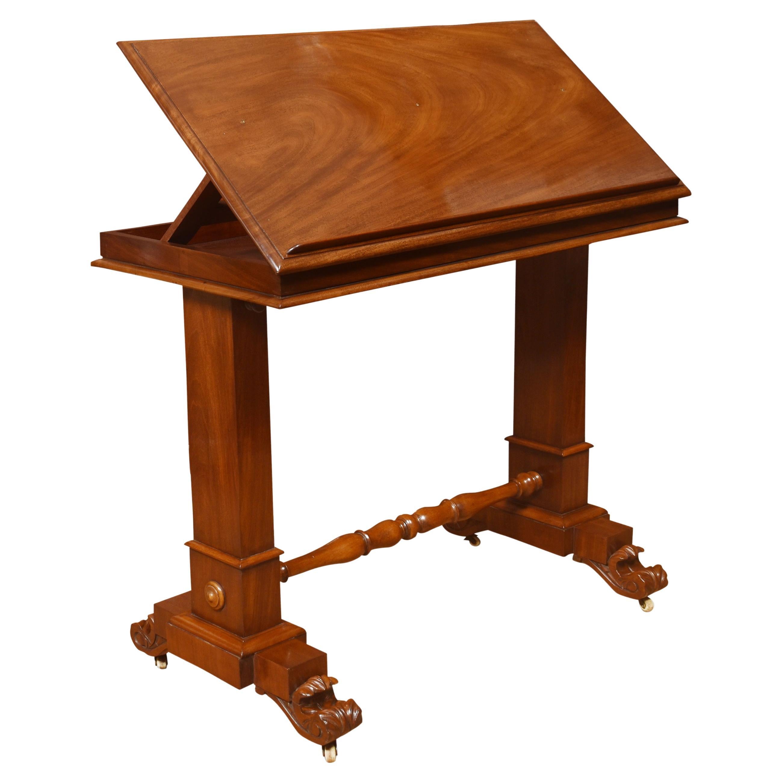 Good Late Regency Architects Drafting Table at 1stDibs