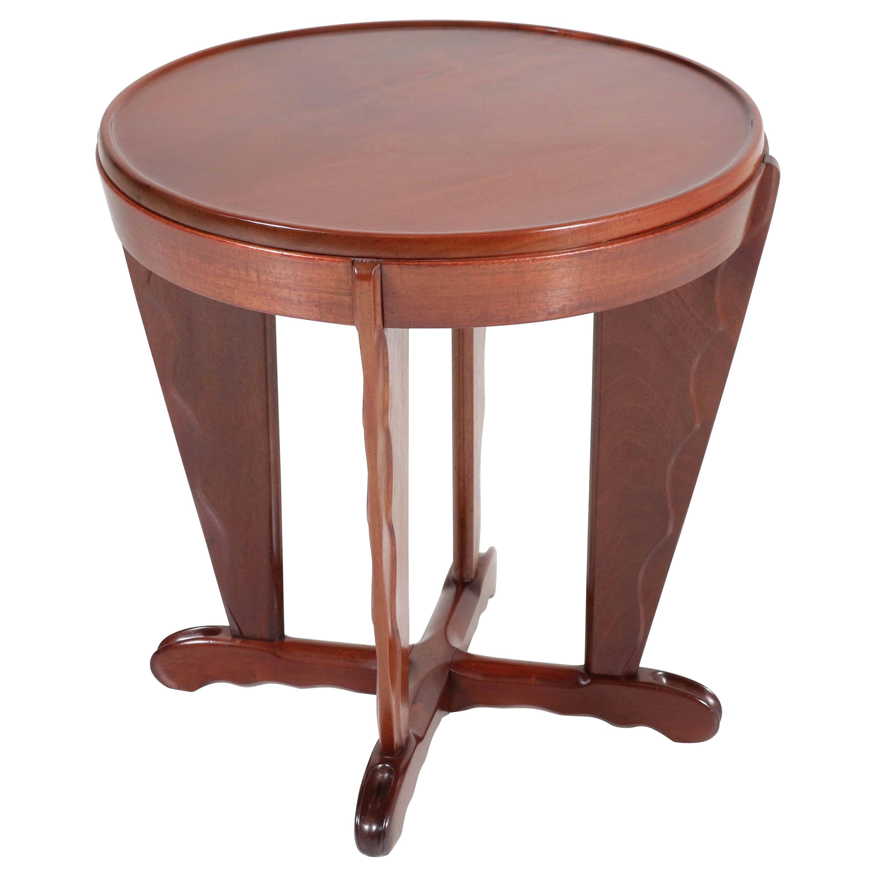 Mahogany Art Deco Amsterdam School Coffee Table by Fa. Drilling ...