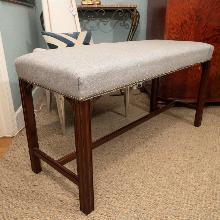 Mahogany Bench For Sale at 1stDibs