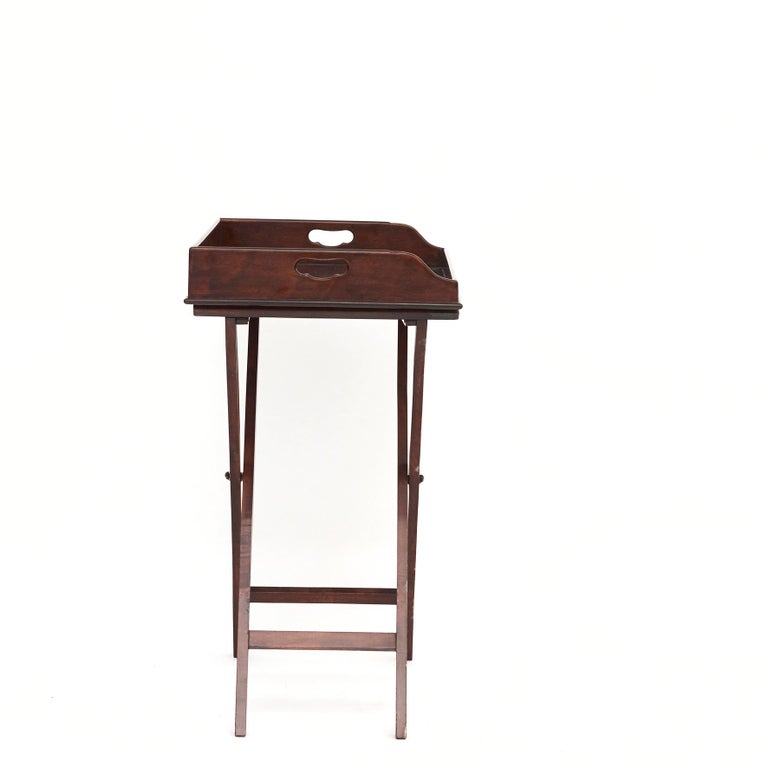Mahogany Butler's Tray Table For Sale at 1stDibs