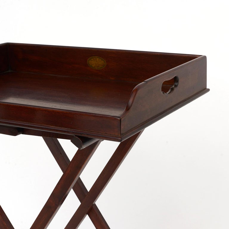 Mahogany Butler's Tray Table For Sale at 1stDibs
