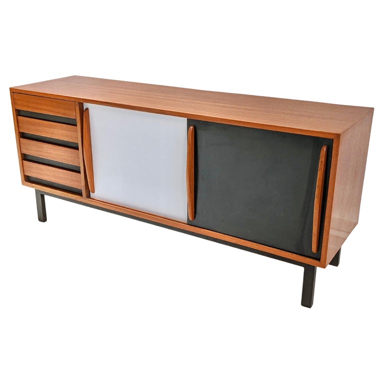 Enfilade en acajou Cansado avec tiroirs de Charlotte Perriand pour ...