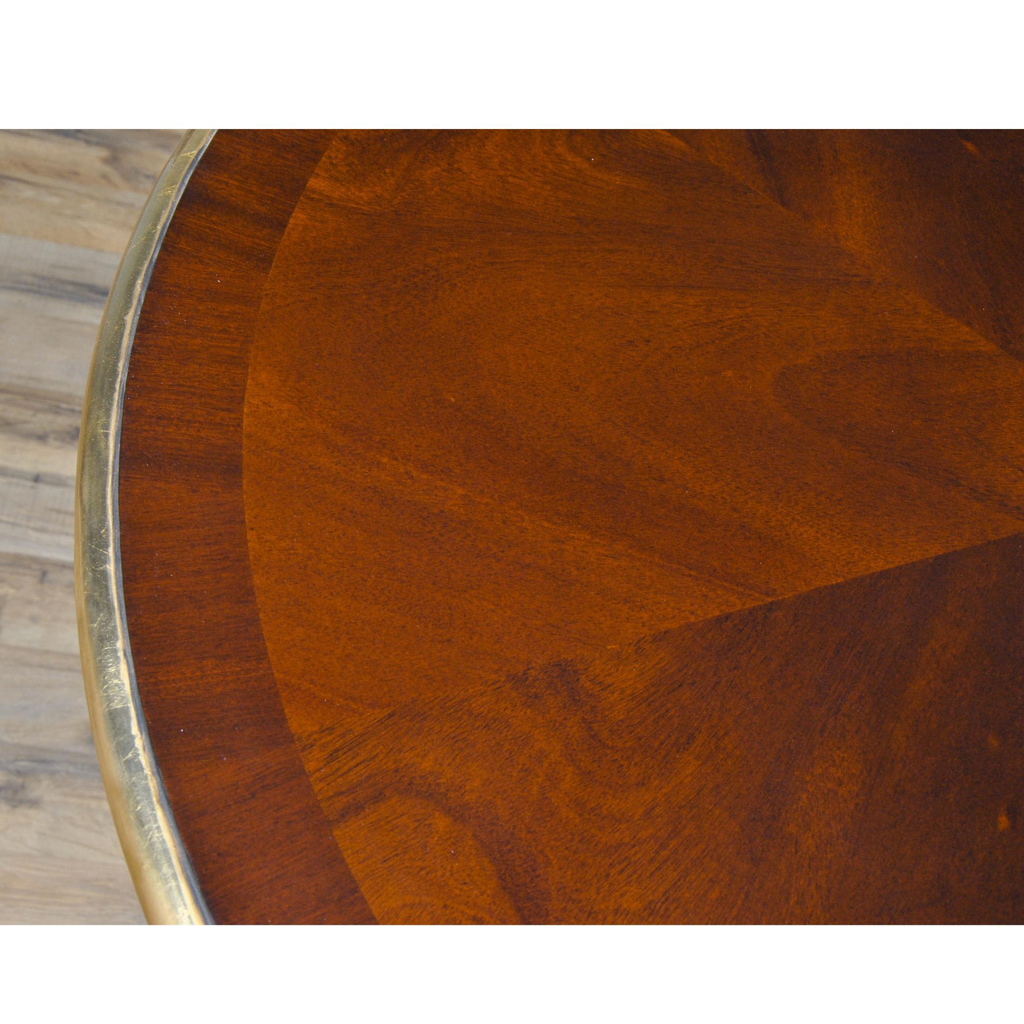 Mahogany Center Table For Sale at 1stDibs