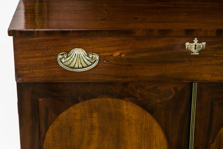 Mahogany English Regency Buffet/Server For Sale at 1stDibs