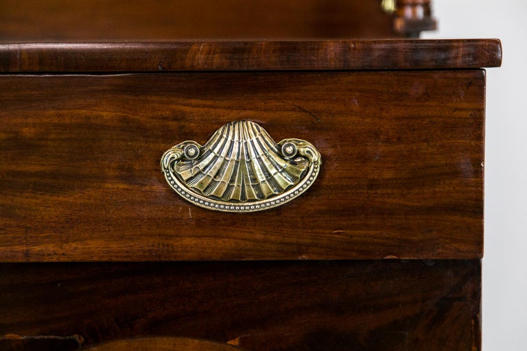 Mahogany English Regency Buffet/Server For Sale at 1stDibs