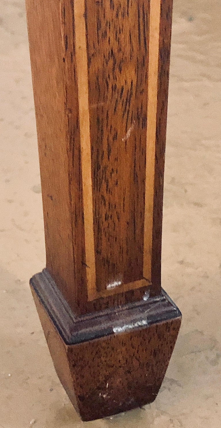 Mahogany Federal Style Smith and Watson Game / Card Table at 1stDibs