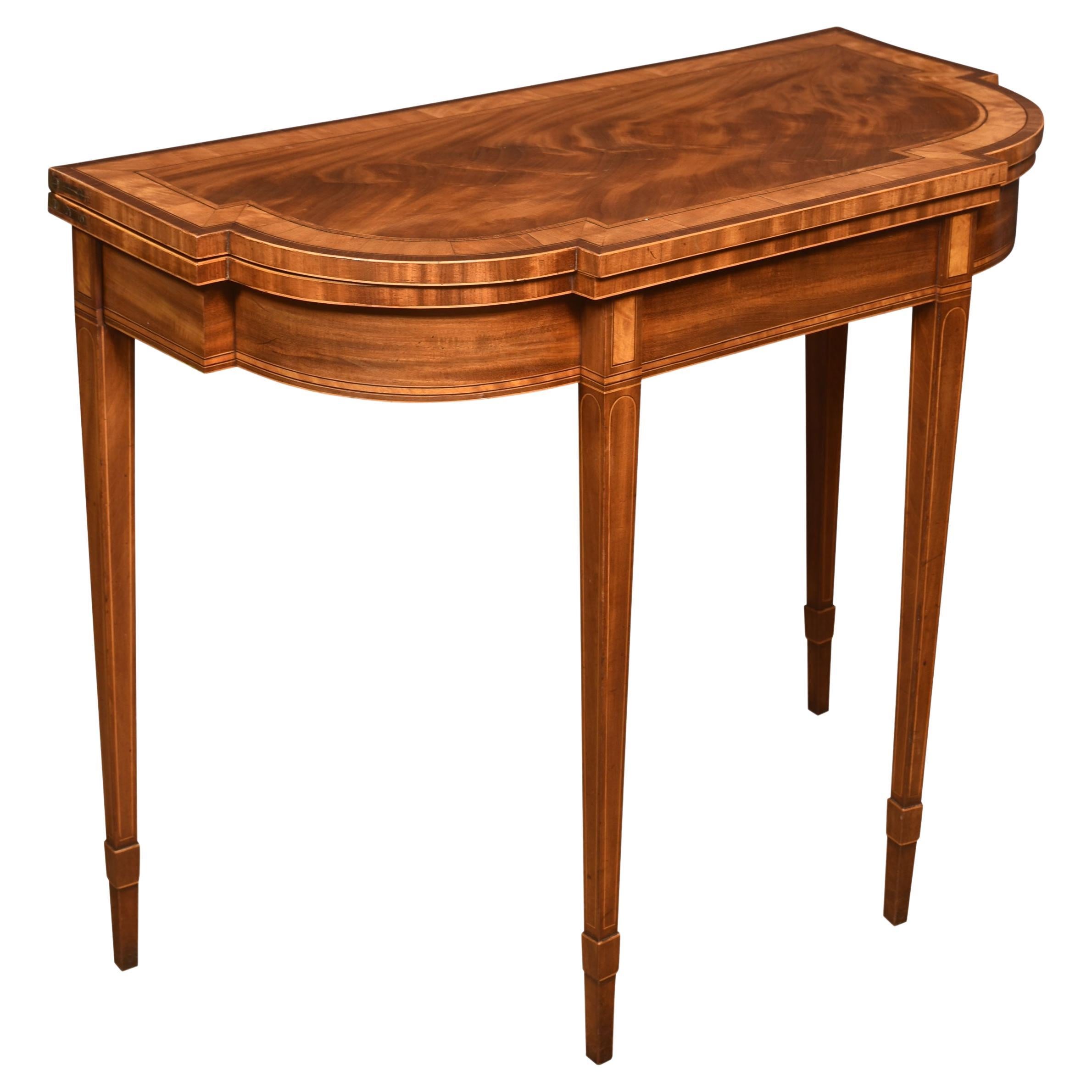 Handmade Needlepoint Card Table at 1stDibs | needlepoint table