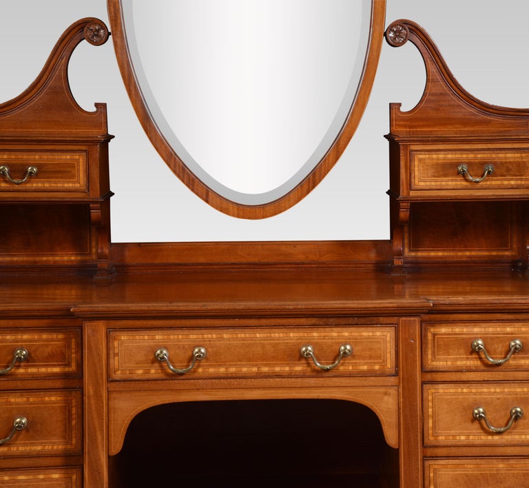 Mahogany Inlaid Dressing Table by Maple and Co at 1stDibs | maple and ...