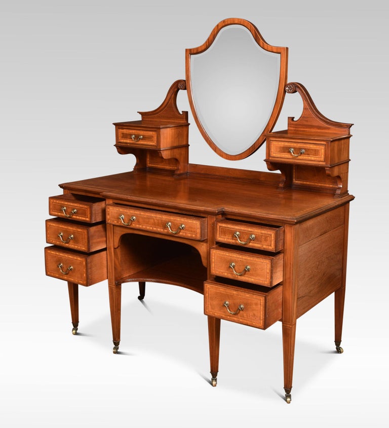Mahogany Inlaid Dressing Table by Maple and Co at 1stDibs | maple and ...