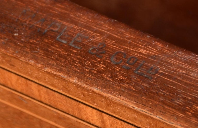 Mahogany Inlaid Dressing Table by Maple and Co at 1stDibs | maple and ...