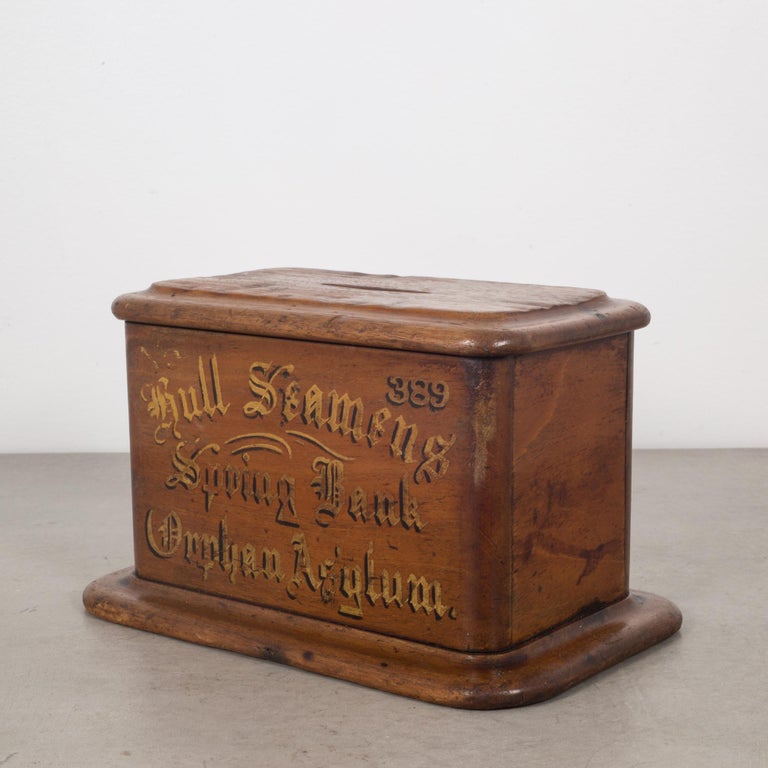 Mahogany Orphan Asylum Donation Box, circa 1880 For Sale at 1stDibs ...