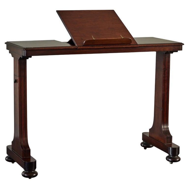 Table de lecture acajou - En vente sur 1stDibs