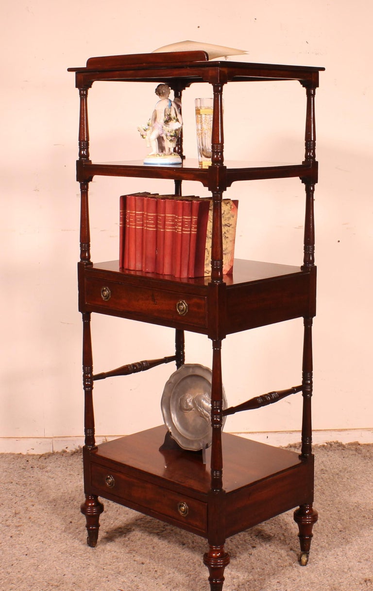 Mahogany Shelf Called Whatnot from the 19th Century, England For Sale ...
