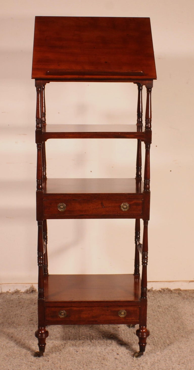 Mahogany Shelf Called Whatnot from the 19th Century, England For Sale ...