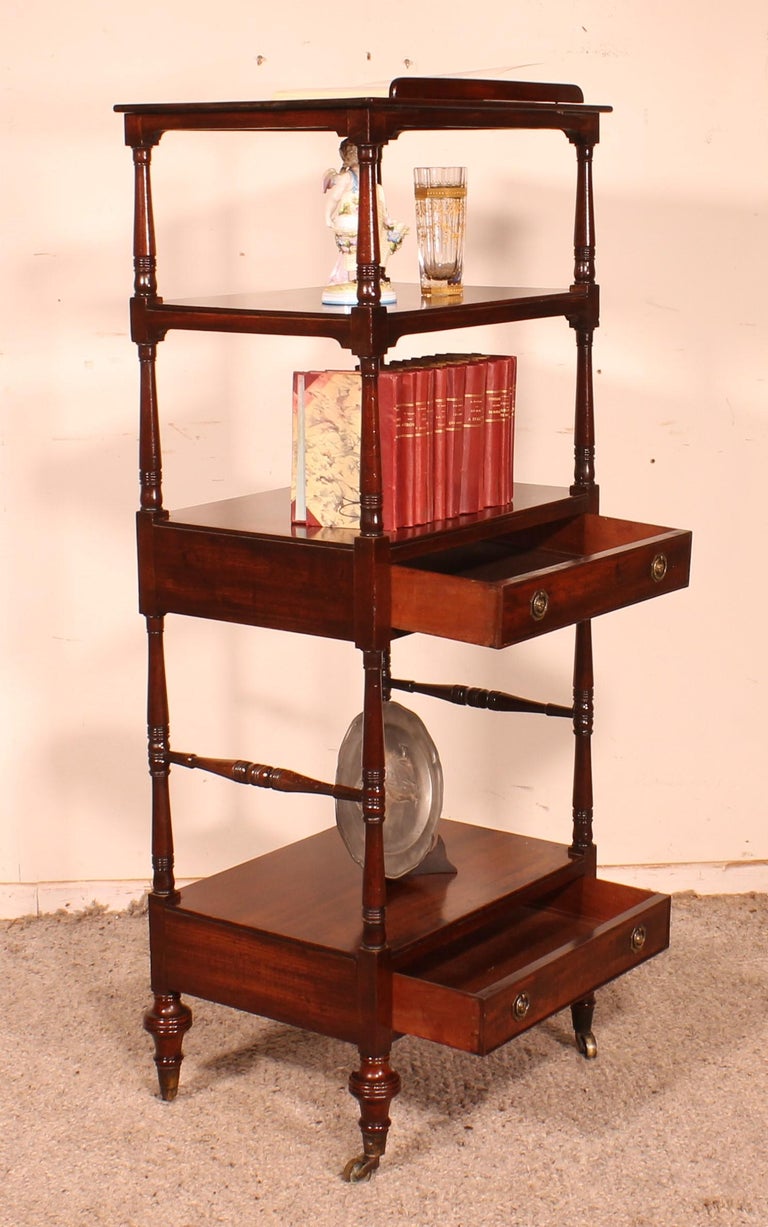 Mahogany Shelf Called Whatnot from the 19th Century, England For Sale ...
