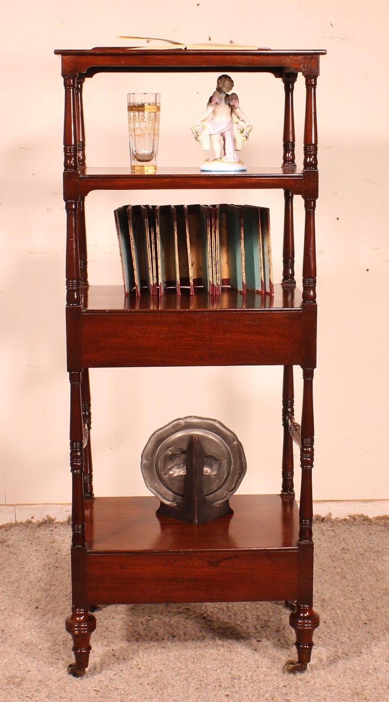 Mahogany Shelf Called Whatnot from the 19th Century, England For Sale ...