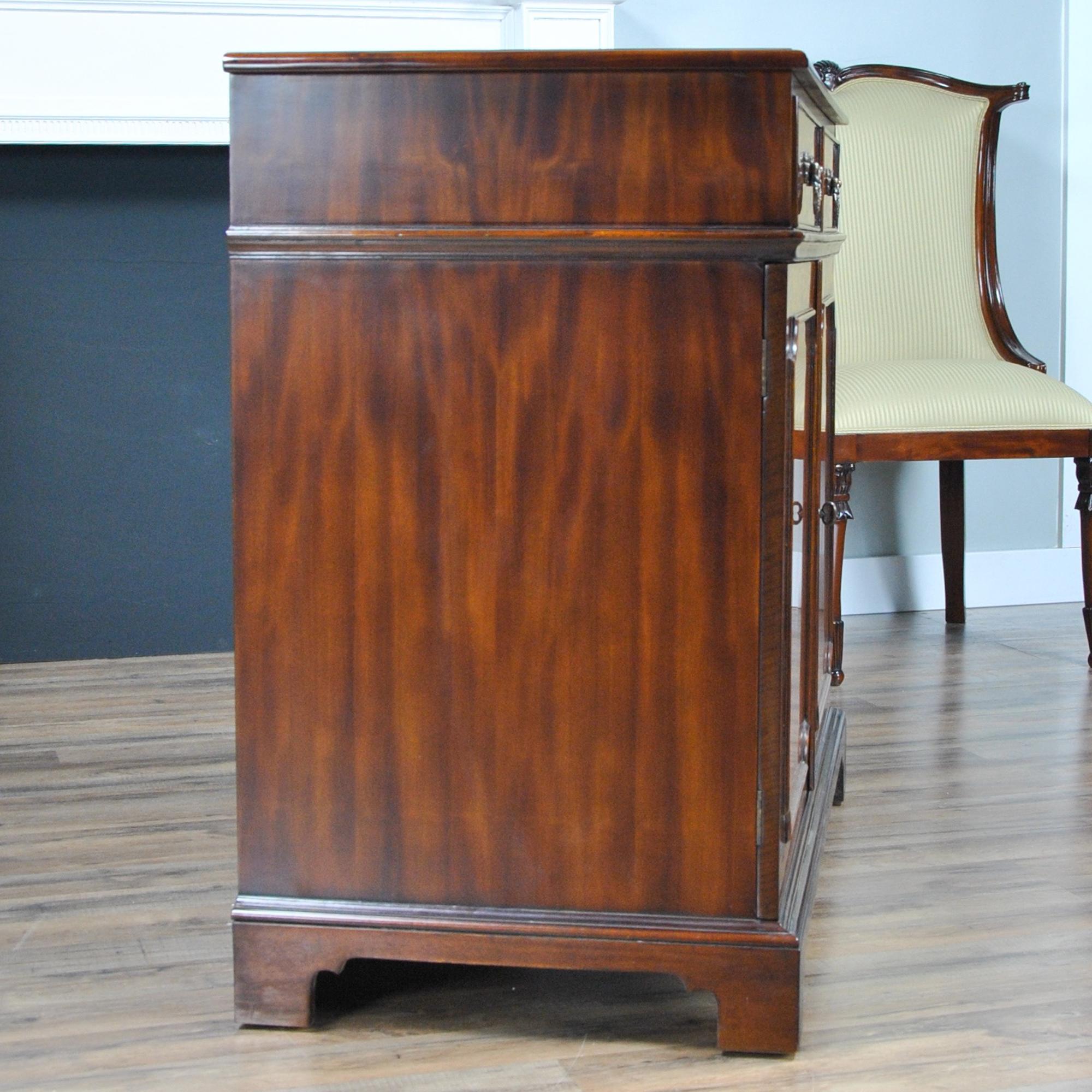 Mahogany Two Door Server For Sale at 1stDibs