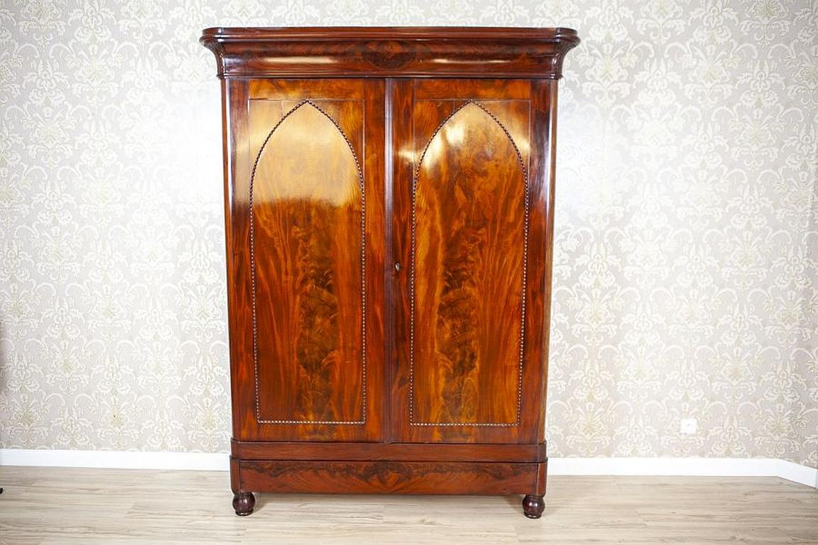 Mahogany Wardrobe from the Turn of the 19th and 20th Centuries at 1stDibs