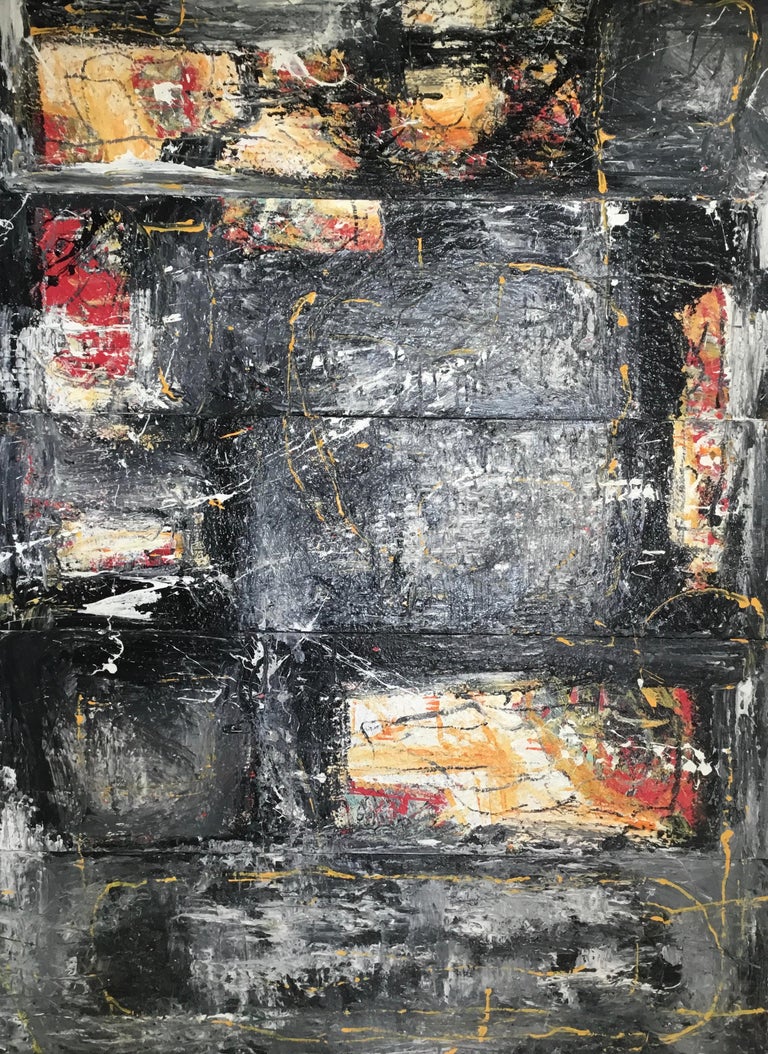 Maico Camilo - Impasto Polyurethane and Acrylic Abstract Painting on ...