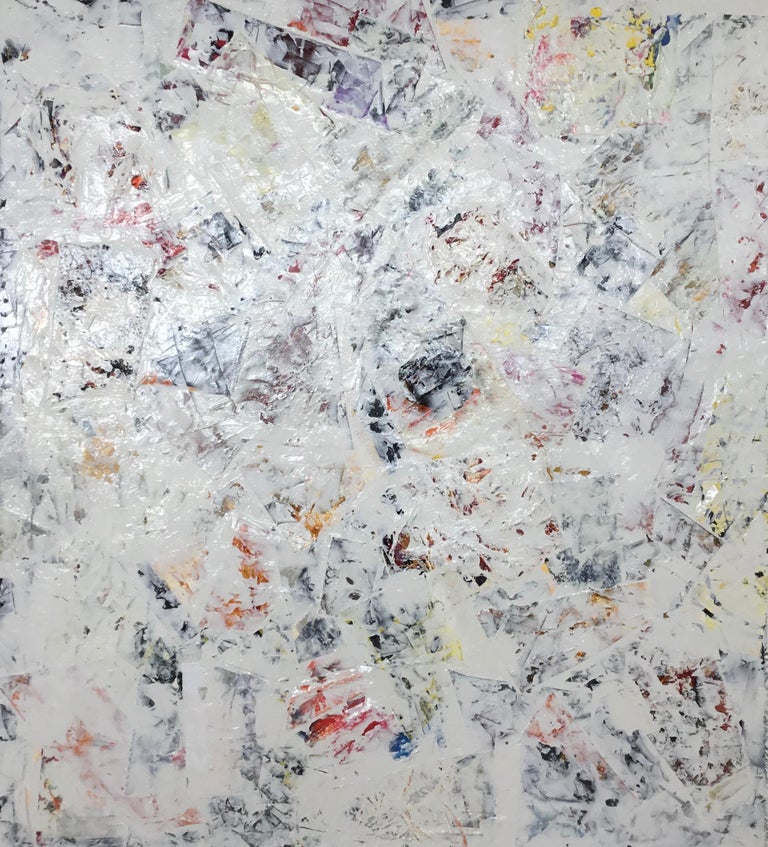 Maico Camilo - Large Abstract Acrylic Painting "Fragments of the Mind ...
