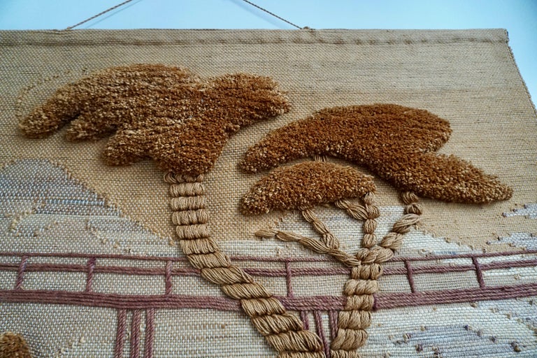 Maija Tapestry Wall Art in Rope For Sale at 1stDibs