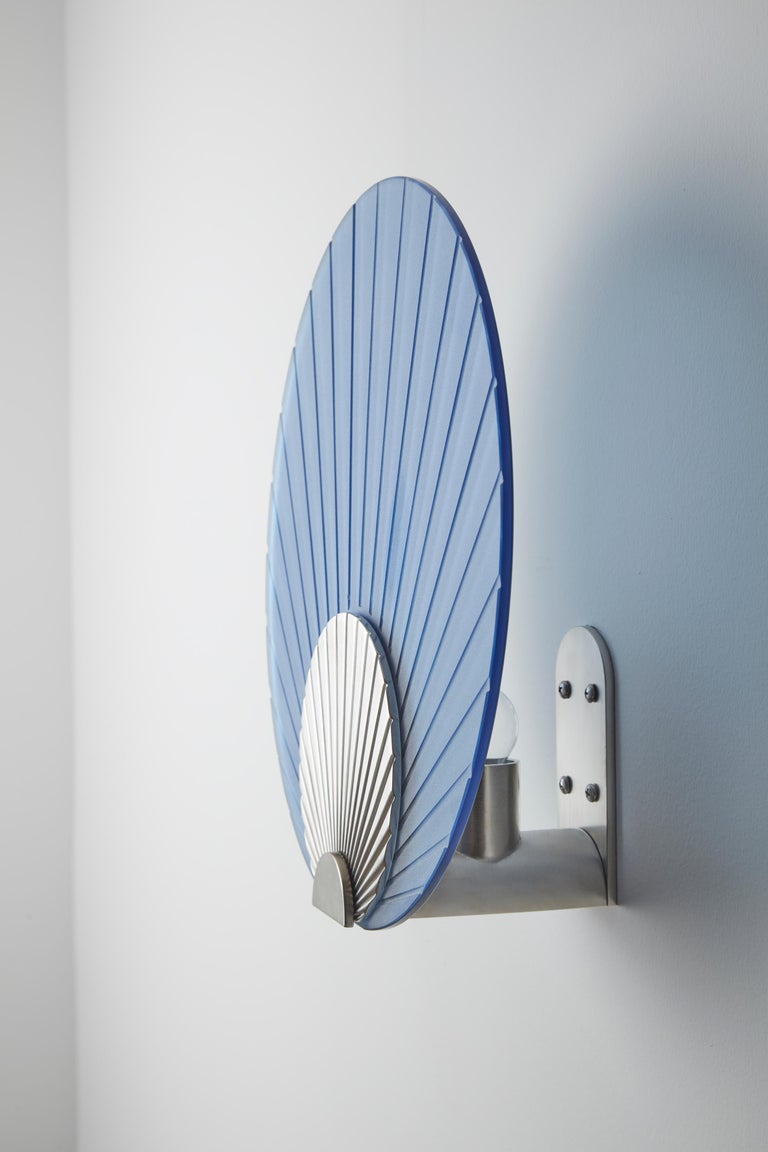 Maiko Wall Mounted Nickel and Green, Carla Baz For Sale at 1stDibs