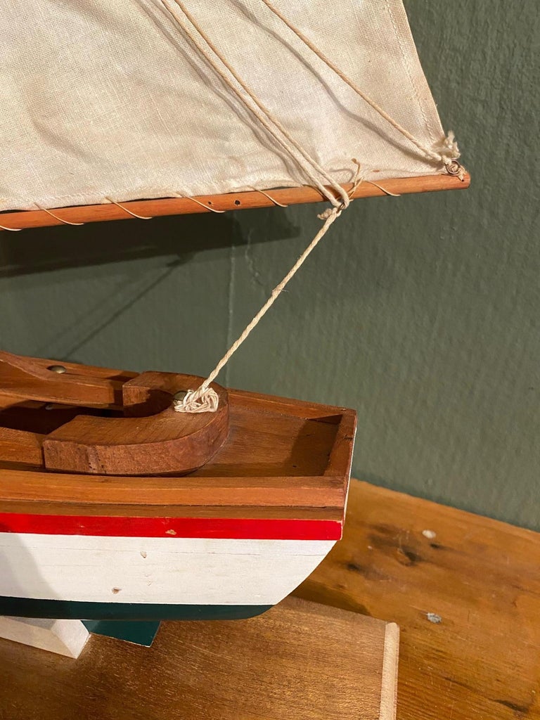 Maine Folk Art Model of a Friendship Sloop, circa 1940s For Sale at ...