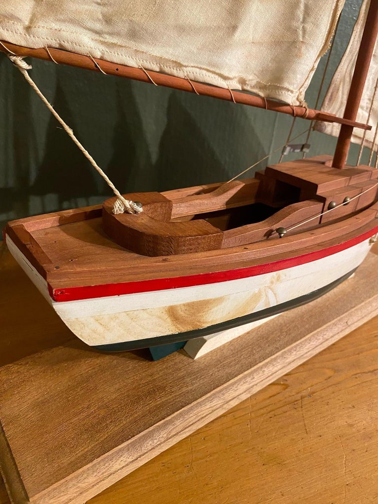 Maine Folk Art Model of a Friendship Sloop, circa 1940s For Sale at ...