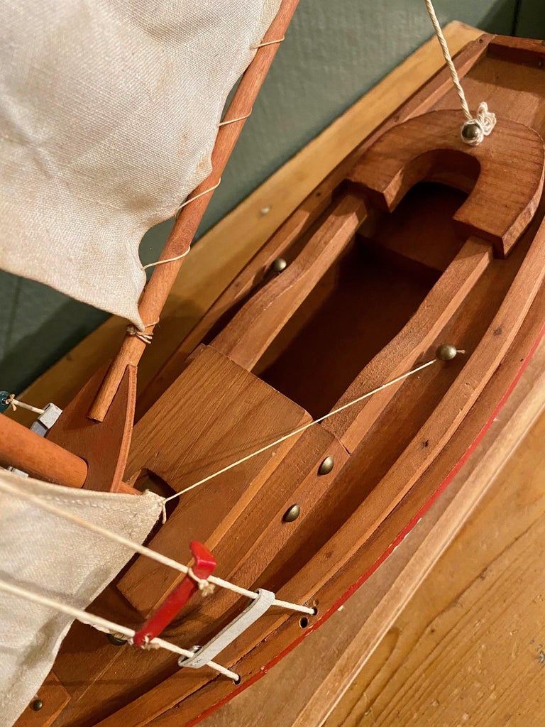 Maine Folk Art Model of a Friendship Sloop, circa 1940s For Sale at ...